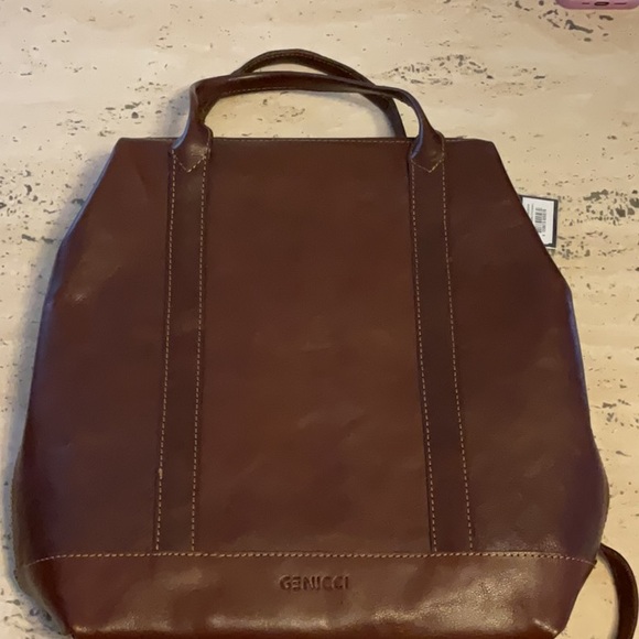 Genicci | Bags | Genicci Vl Brown Backpack | Poshmark